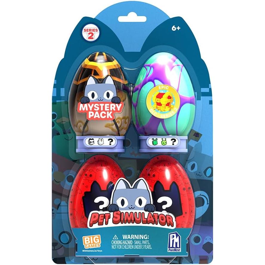 Pet Simulator Series 2 Mystery Minifigures 4-Pack Includes Four ...