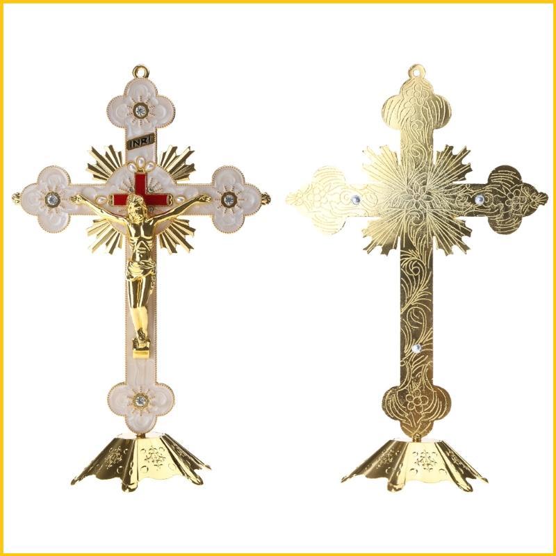 SPT Large Cross with Stand Jesus Catholic Christian Standing Cross ...