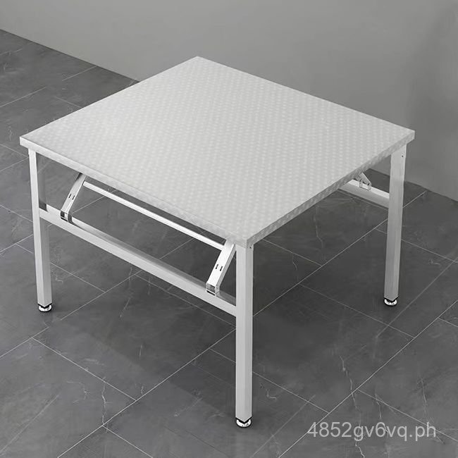 Thickened Stainless Steel Folding Table Portable BBQ Table Outdoor ...