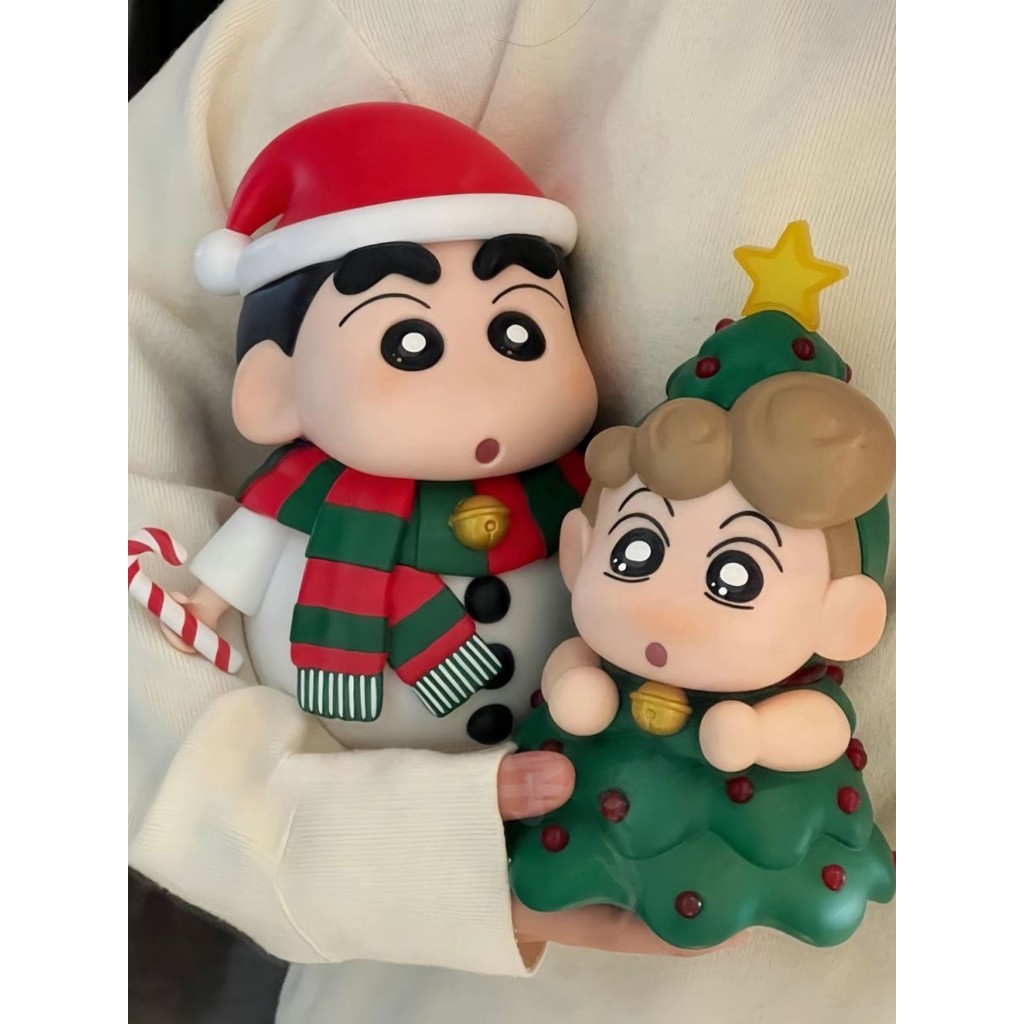 Crayon Shin-chan Figure Christmas Limited Edition Snowman Shin-chan ...