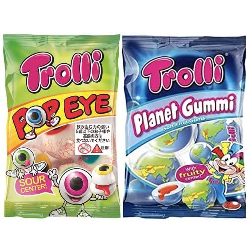 Great Deal Sale【import from japan】Trolli Earth Gummies & Eyeball ...