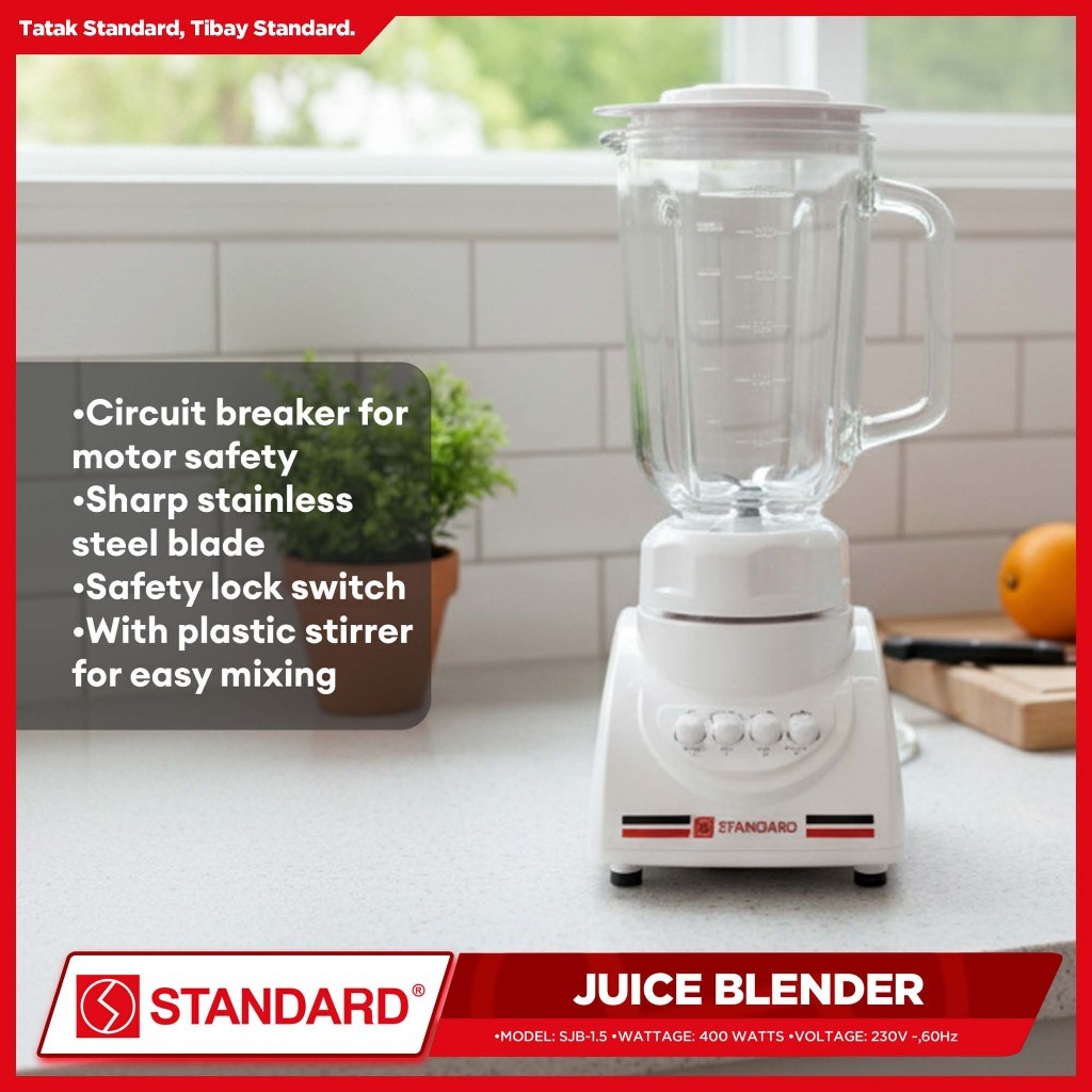 Standard Blender 1.5L ( SJB-1.5L) | Shopee Philippines