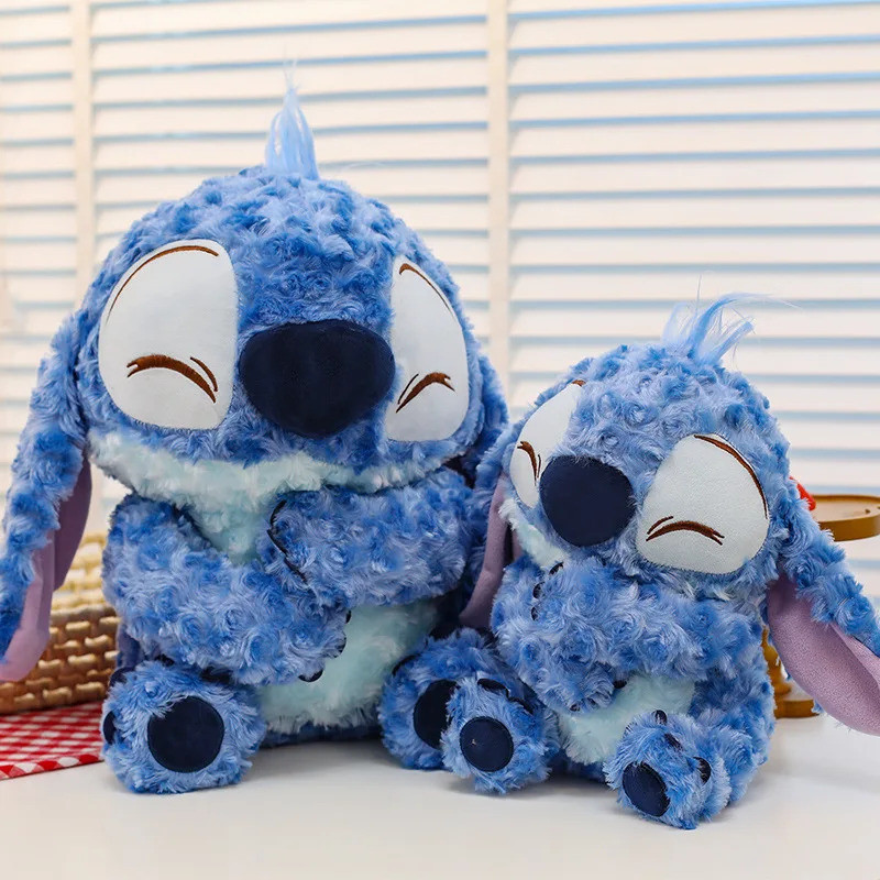 Lilo&stitch Plush Toys Stich Dolls Plushie Cartoon Blue Stichs Doll ...