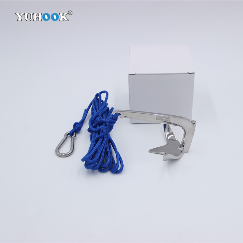 Stainless Steel316Bruce Anchor Small Boat Anchor Kayak Anchor ...
