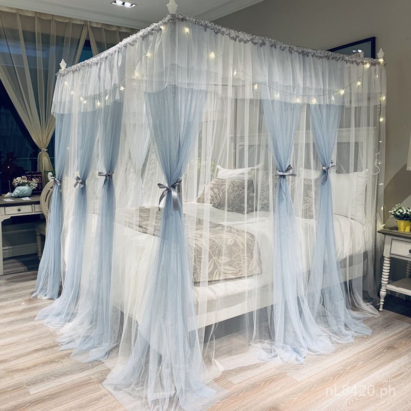 Princess Encrypted Palace Thickened Veil Pattern Tent for Home ...