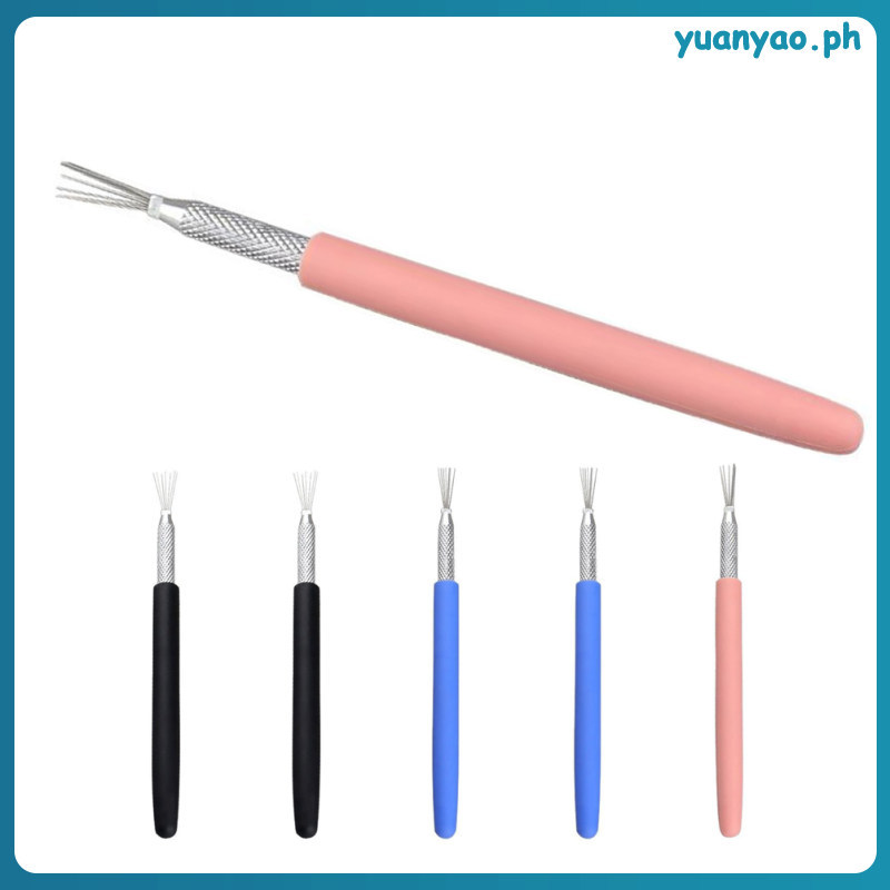 6Pcs Textured Brush Set para sa Clay na May Plastic para sa Paghulma at ...