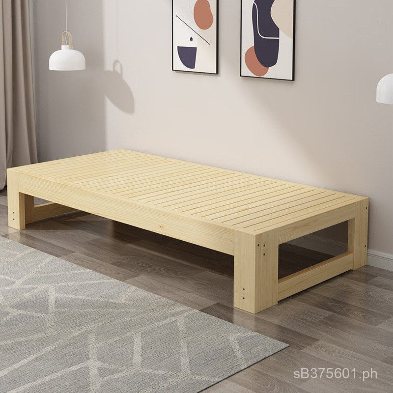 Foldable Bed Telescopic Bed Multifunctional Solid Wood Pull-out Bed ...