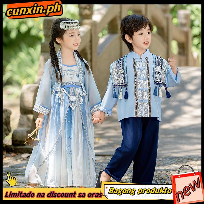 New Style Boys Costumes Autumn Exotic Style Dance Costumes Male Female ...