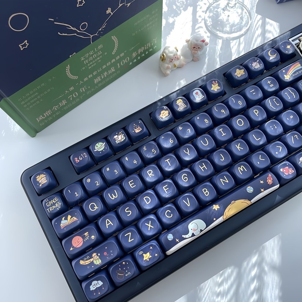 Little Prince 125 Keys MOA Profle Keycaps Dye Sublimation PBT Keycaps ...