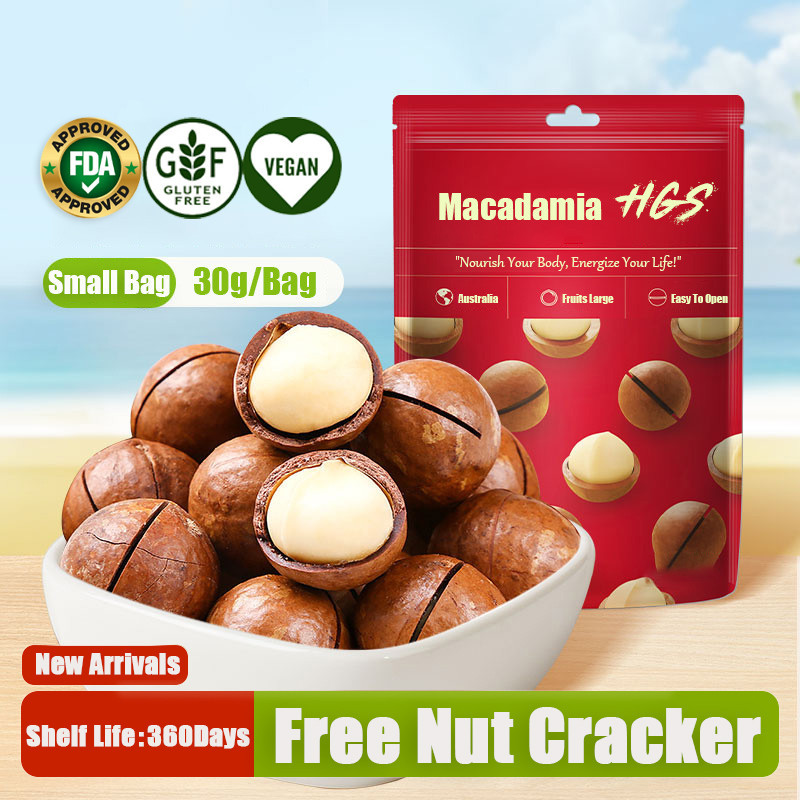 FDA Approved Small Bag Macadamia Nuts Ready To Eat Roasted Macadamia ...