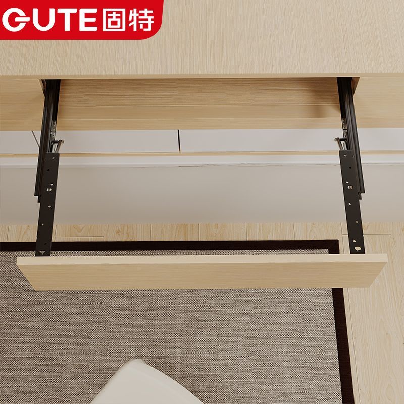 Gute Riser Countertop Sliding Rail Extended Desktop Invisible Folding ...