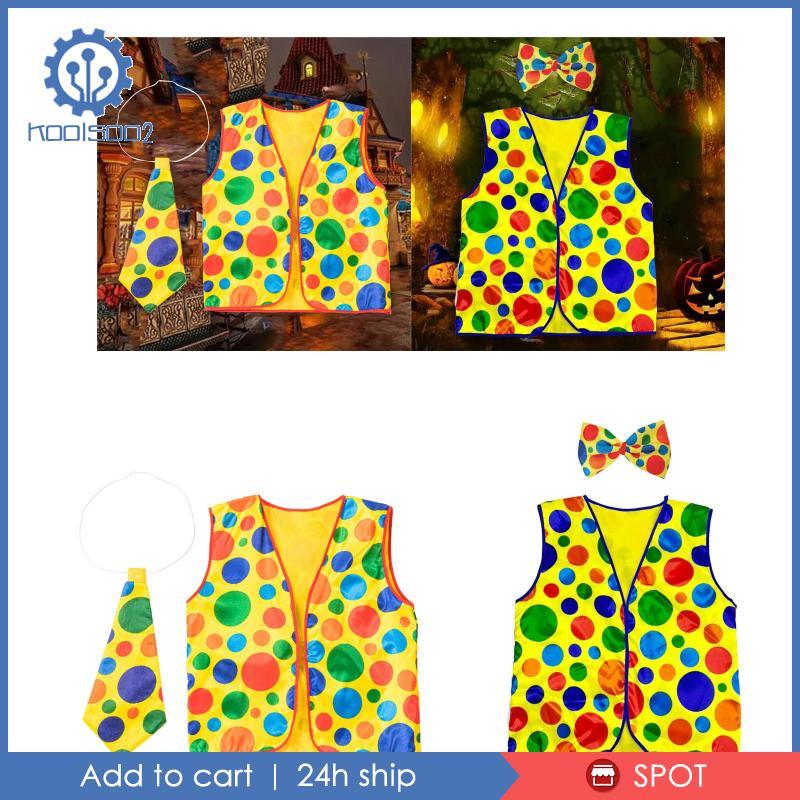 [Koolsoo2] Wearable Clown Vest Cosplay Costume, Great for Role Play ...