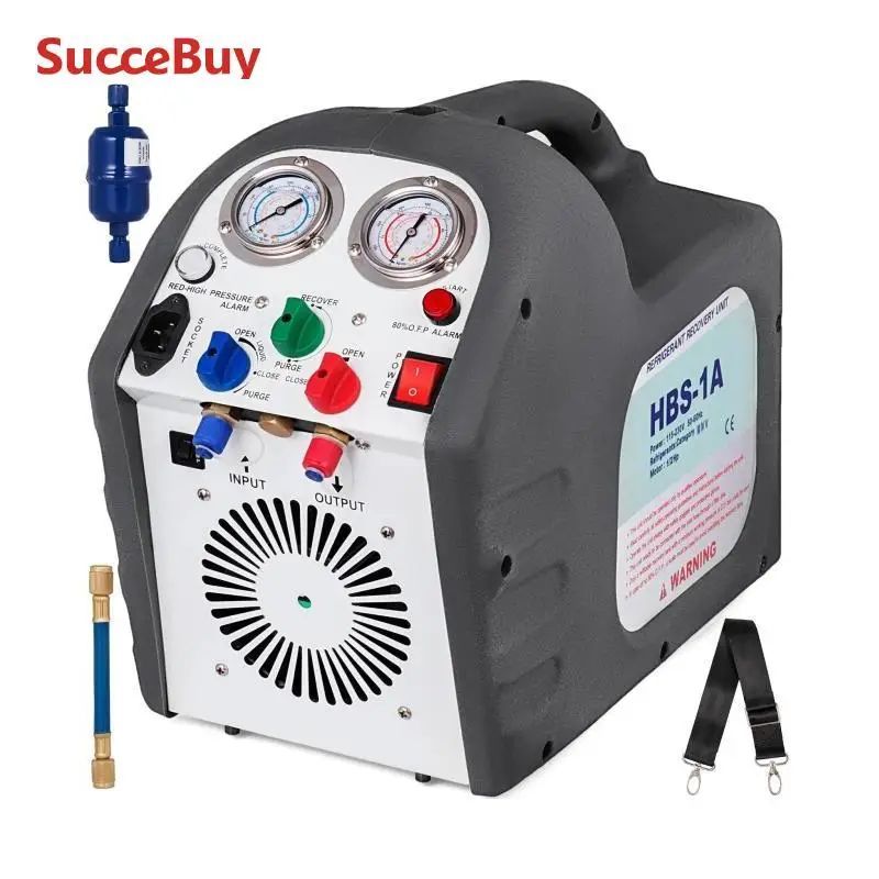 VEVOR Refrigerant Recovery Machine HVAC Portable Air Condition ...