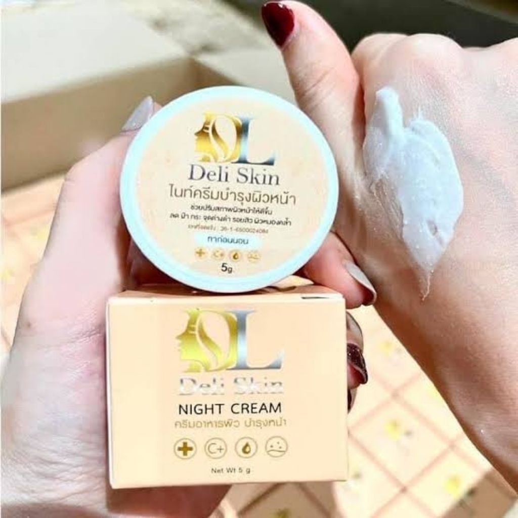 DELI SKIN Night Cream 5g for Melasma, Dark Spots, Acne ...