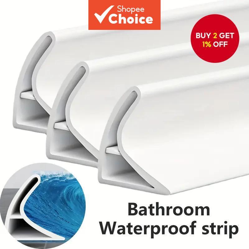 L-shaped right angle countertop water blocking strip for bathroom ...