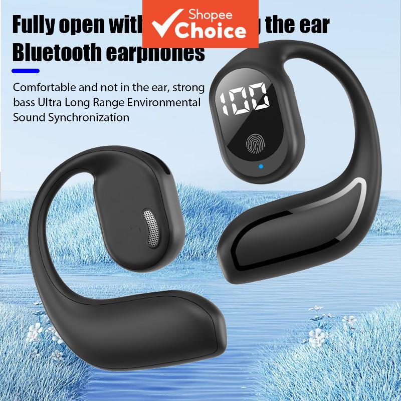 NEW OWS Ear Hanging Wireless Bluetooth 5.3 Earbuds Intelligent Touch ...