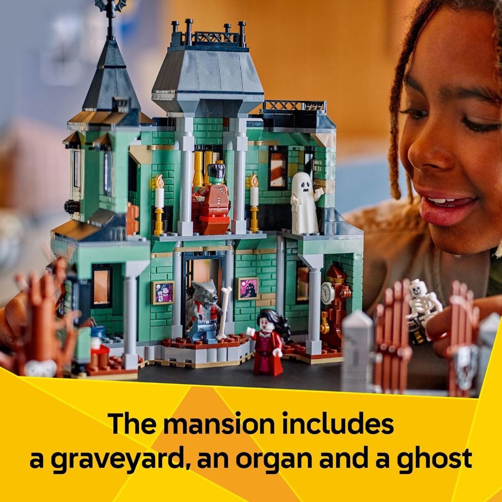 New Lego Creator 3In1 Haunted Mansion 31167 House Building Toy | Shopee ...
