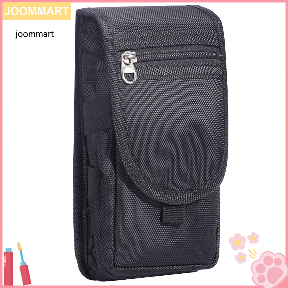 [Jm] Unisex Multi Pockets Phone Holder Belt Waist Bag Fanny Pack with ...