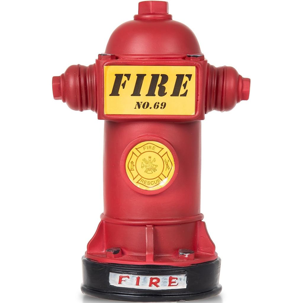 Potty Training Dog Fire Hydrant, 4.3" W x 9.4" H Small Fire Hydrant for ...