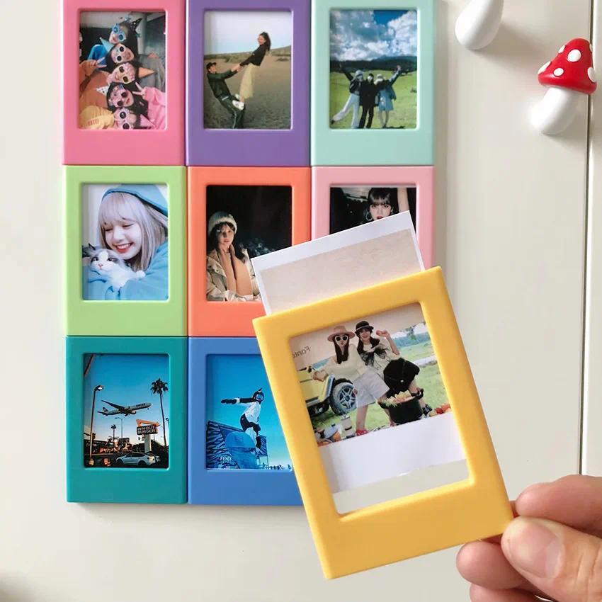 5Pcs Magnetic Picture Frames Film Frame Colorful Magnetic Photo Frame ...