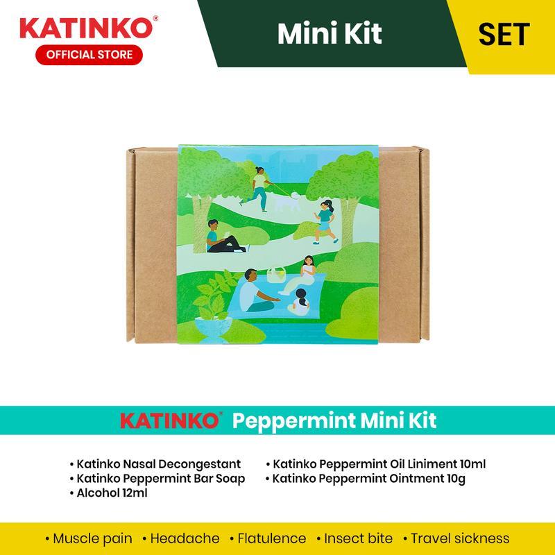 Katinko Peppermint Minikit - Peppermint Soap, Ointment, Oil Liniment ...
