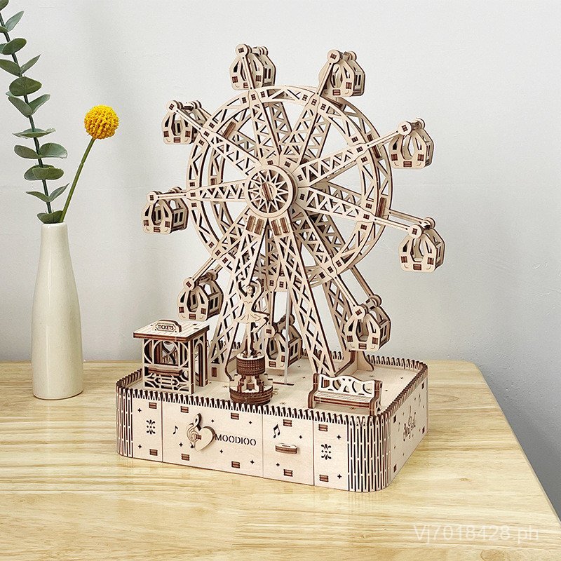 Gift of Eight-Tone Box Rotating Model Birthday Ferris Wheel for Girls ...