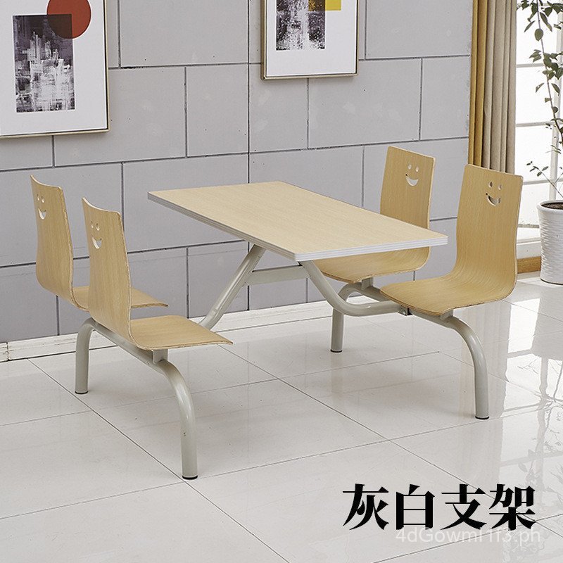 Fast Food Dining Table and Chairs4People6Restaurant Company School ...