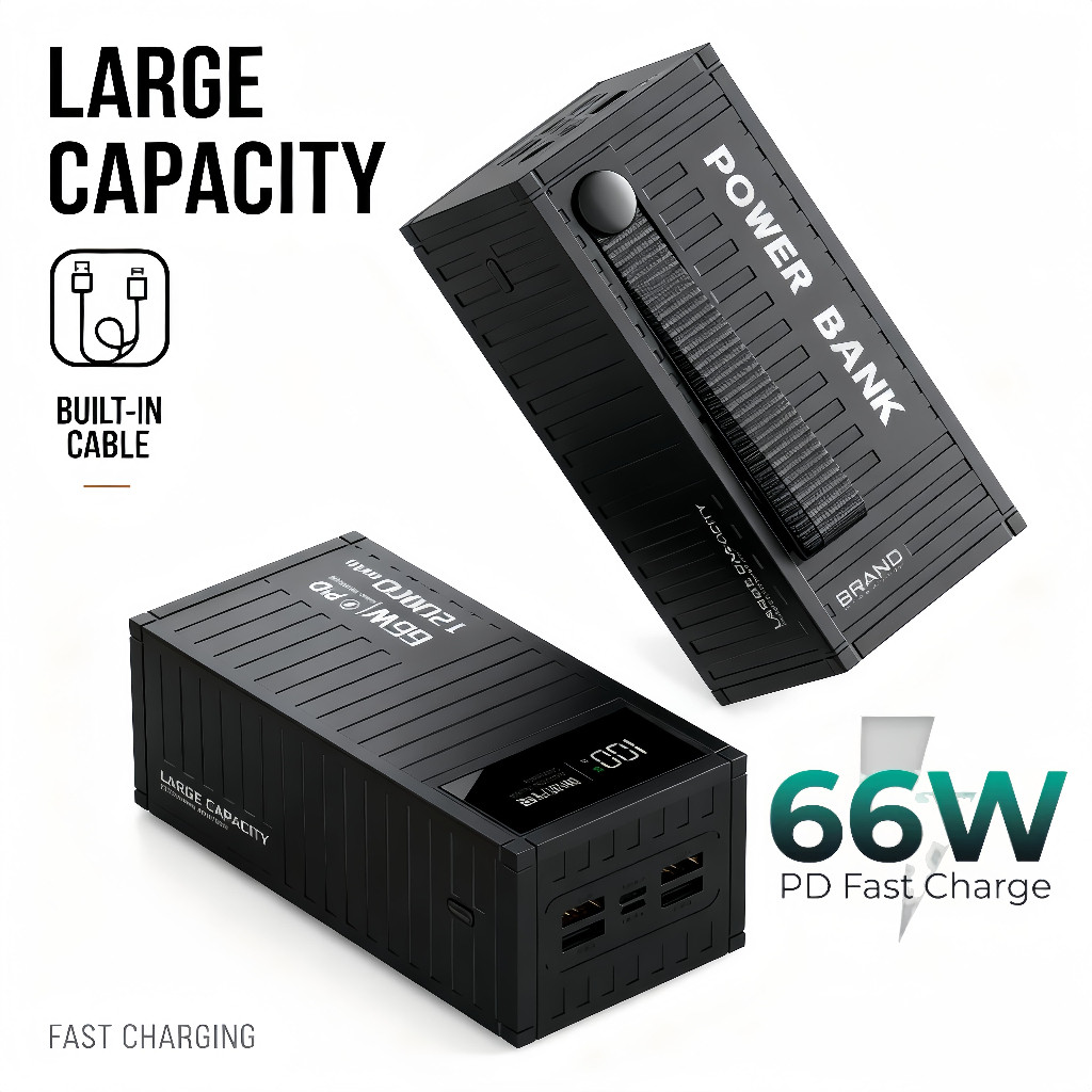 B-ITA heavy duty PD 66W PRO outdoor 100000mah powerbank original fast ...