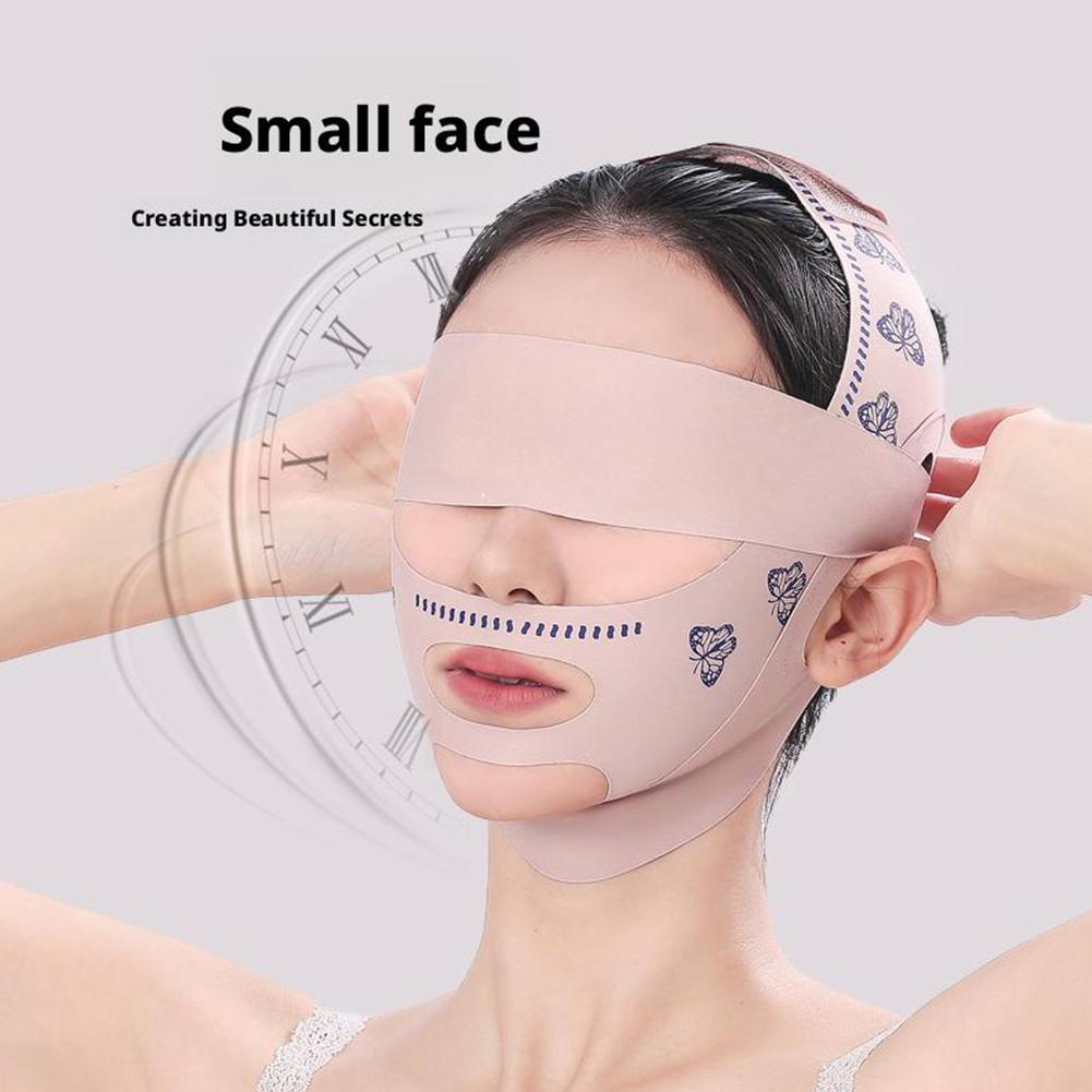 Double Deck Face Bandage Double Chin Cheek Lift Up Relaxation Tools V ...