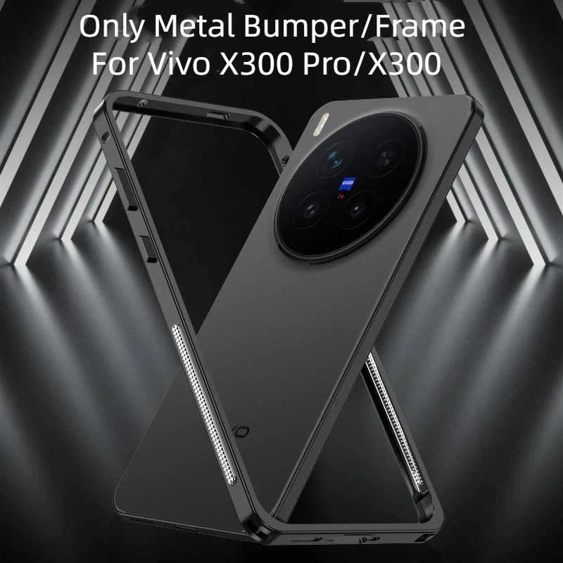 For Vivo X300 X300Pro Case Ultra Thin Light Hippocampus Buckle Metal ...