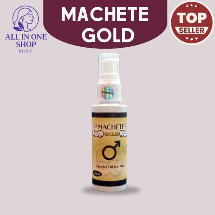MACHETE GOLD Maca Root Extract & Tongkat Ali Men's Massage Oil 50ml ...