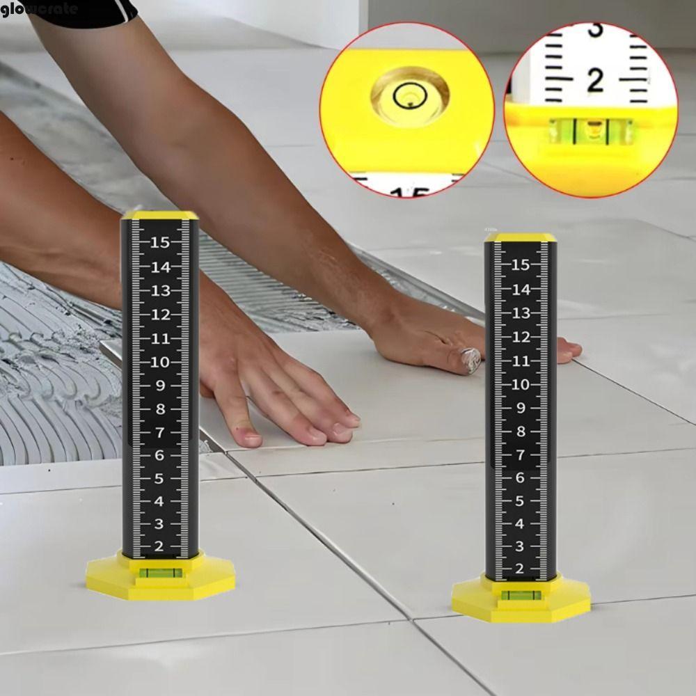GLOWCRATE Ceiling Leveling Ruler, Light Steel Magnetic Equal Height ...
