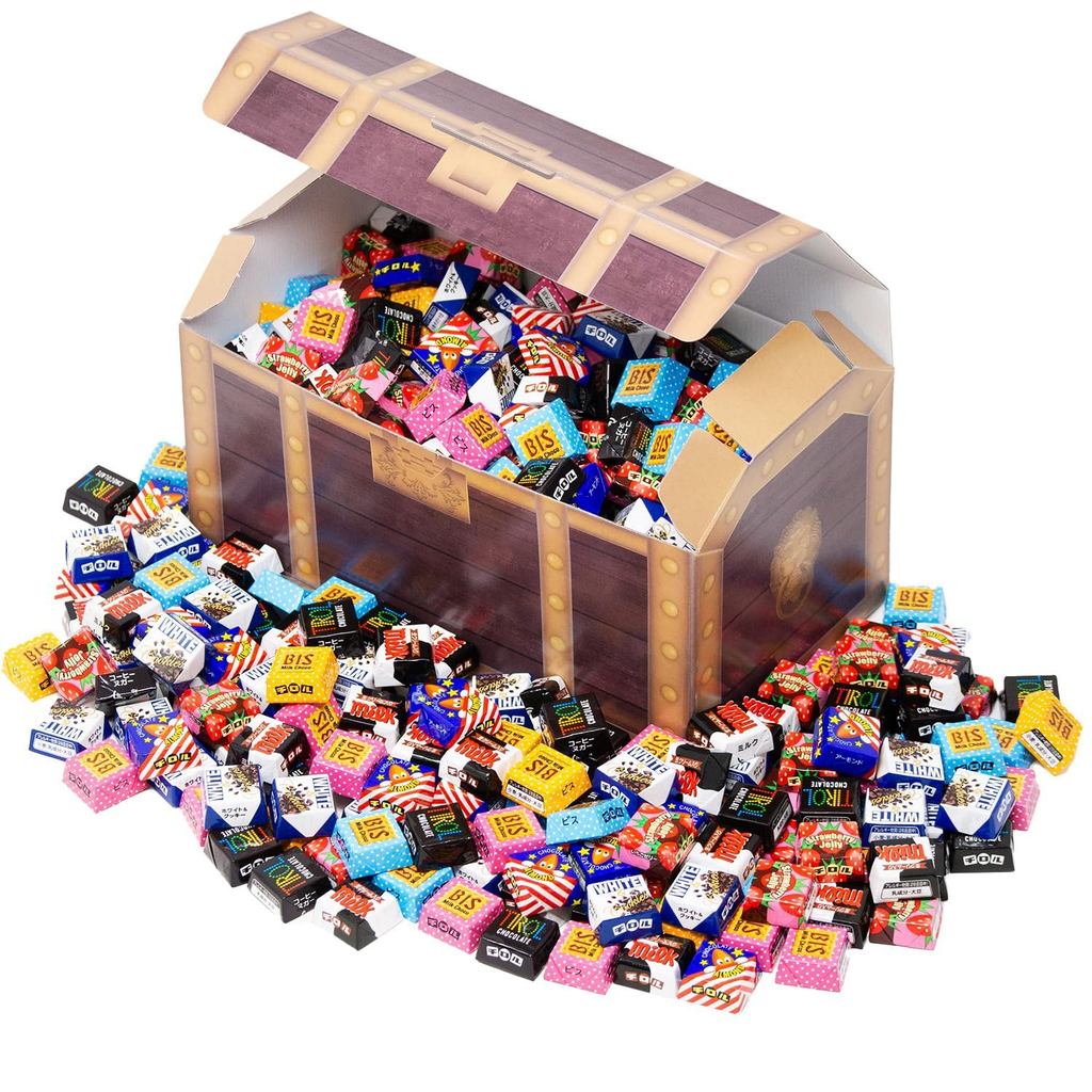 Tyrol Chocolate Assortment Treasure Box 7 Types 1120g Sweets Chocolate ...