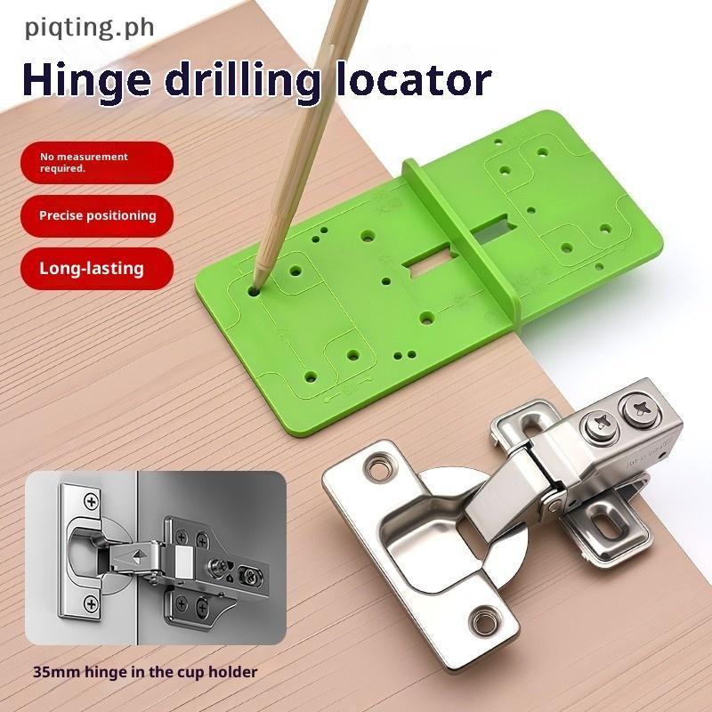 PP Hinge Hole Drilling Guide Hinge Boring Jig Drill Guide Template Jig ...