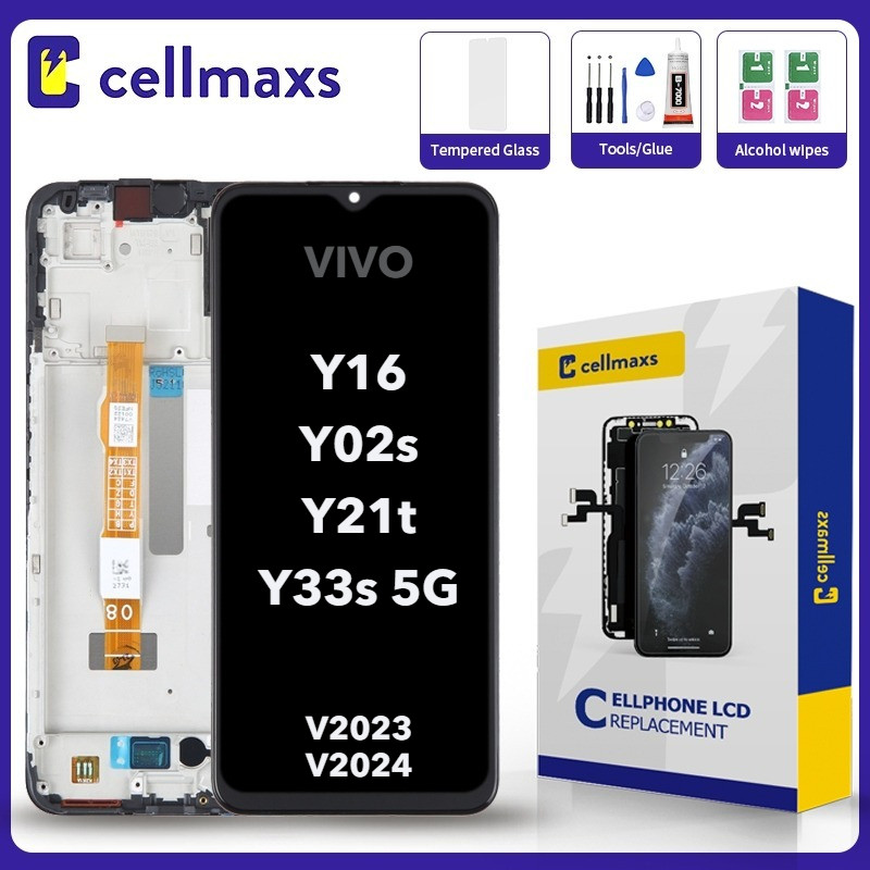 For VIVO Y16 Y02s Y21t Y21e Y32 Y33s 5G V2023 V2024 V2214 V2140 V2135 ...