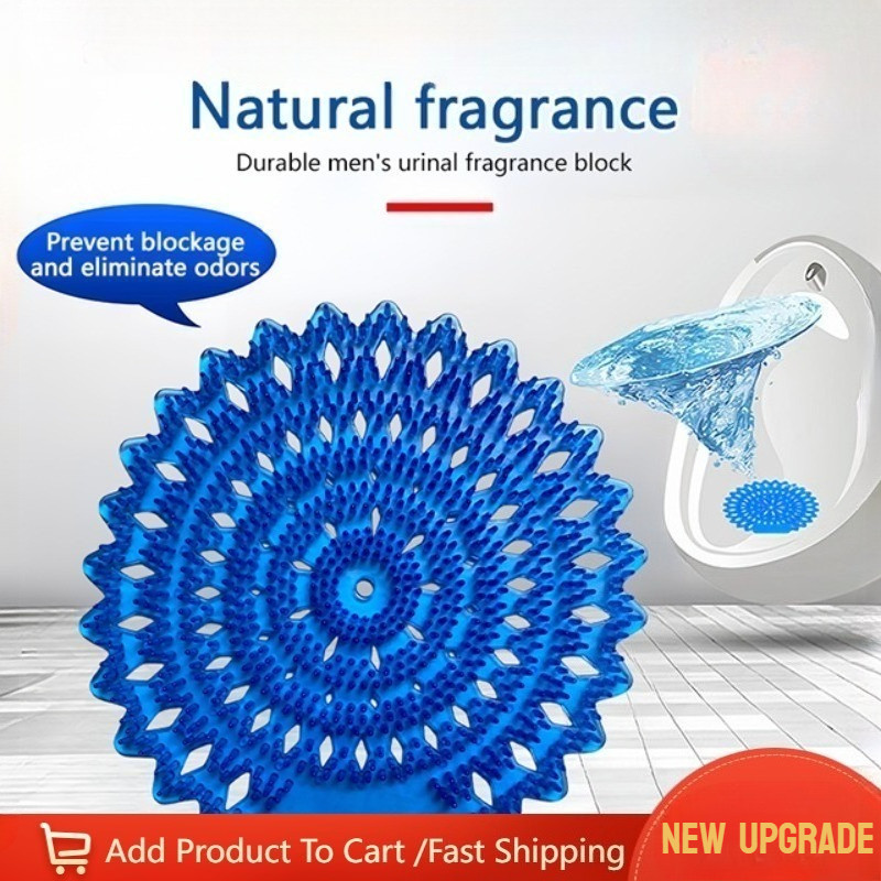 Urinal Screen Gel Round Fragrance Tablet Toilet Urine Filter Splash ...