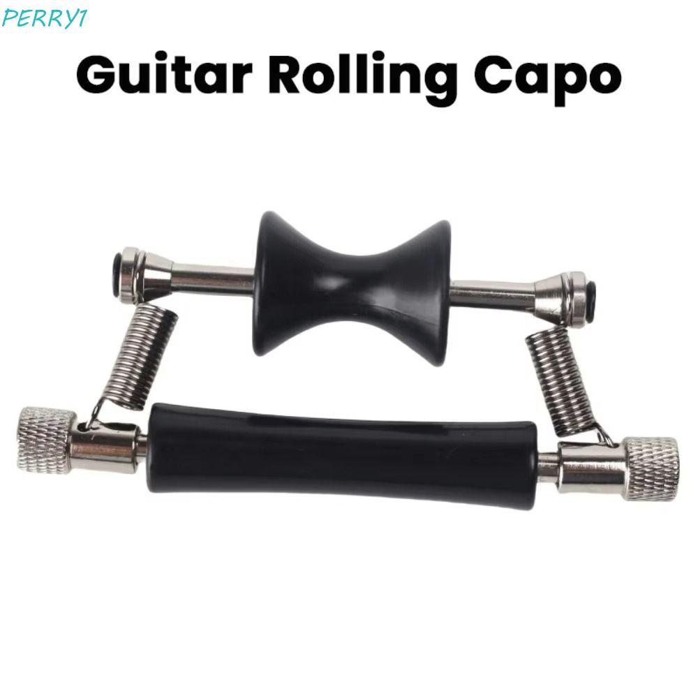 PERRY Rolling Capo, Tuning Tone Moved On Fretboard Guitar Capo ...
