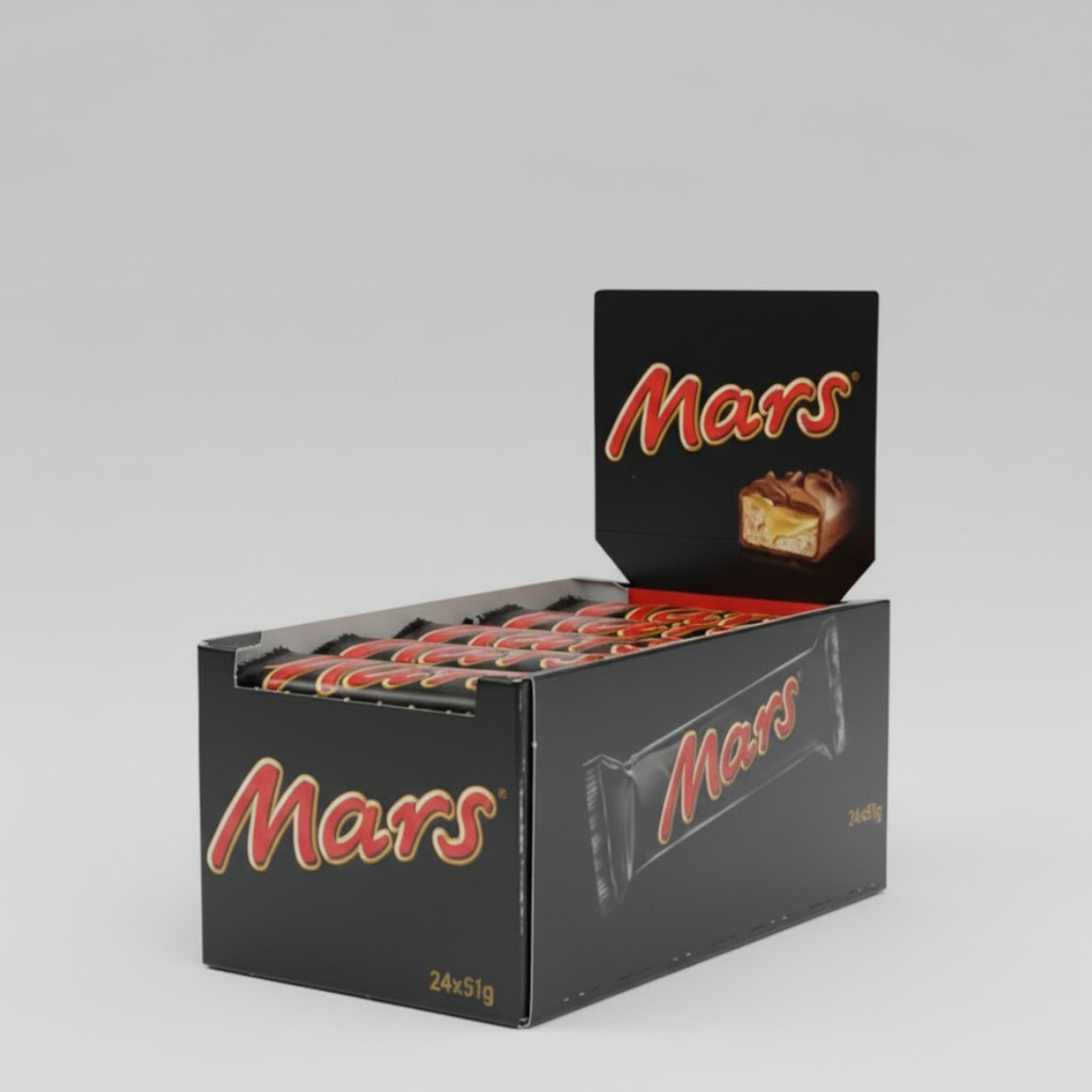 Mars Chocolate Bar Box of 24pcs [51g*24pcs] [Best Before Date: 14/06 ...
