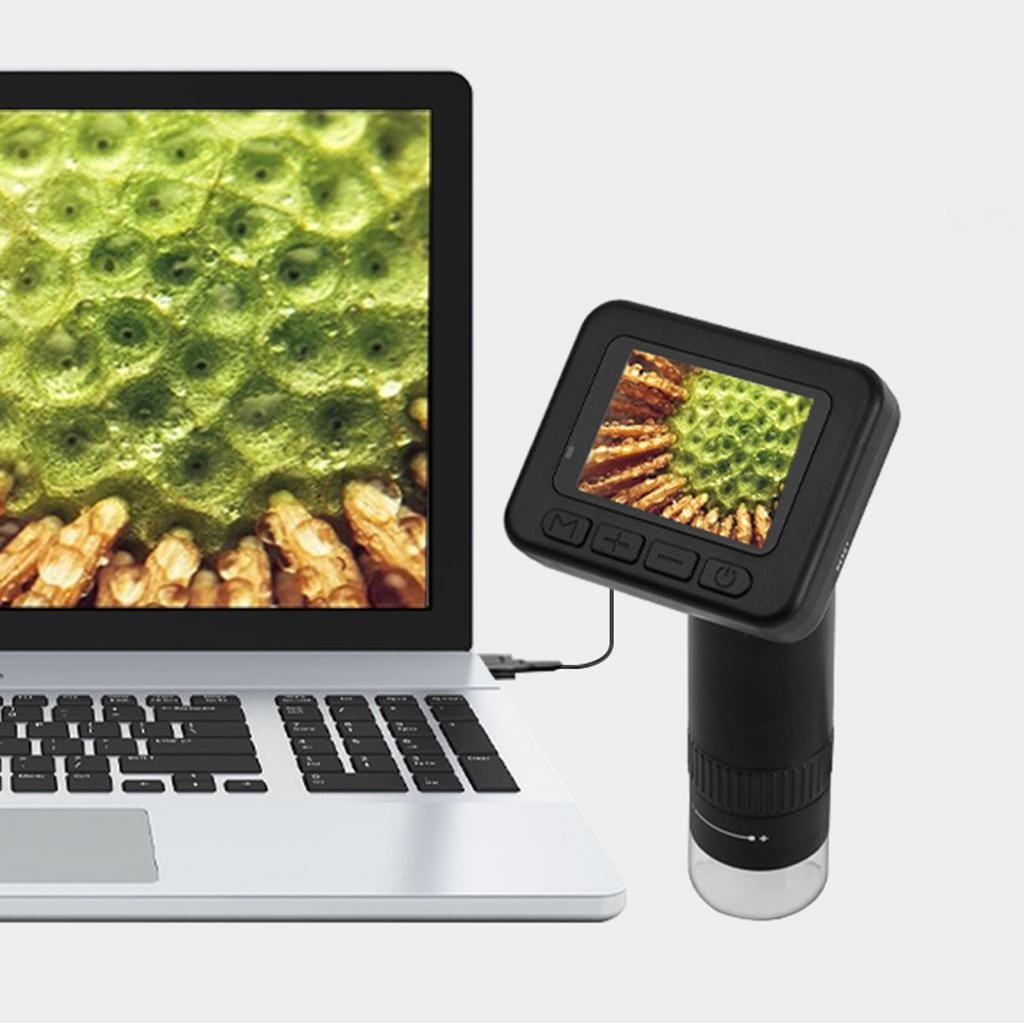 1000X Digital Microscope USB 5V DC Handheld 2 Inch IPS Screen with ...