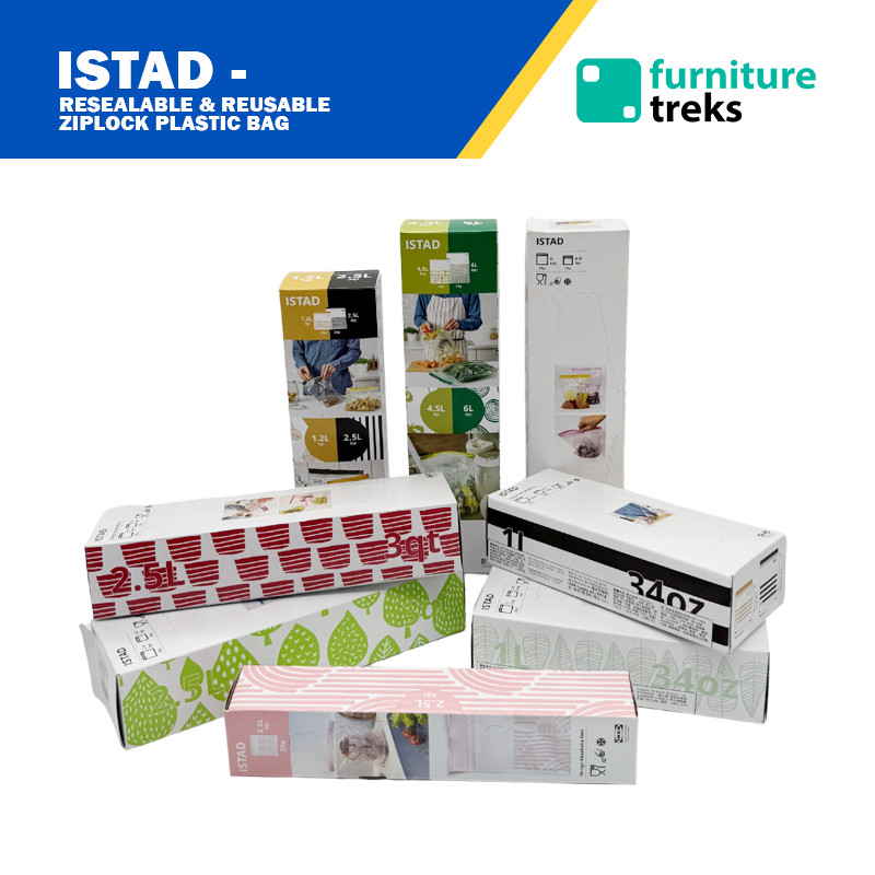 Istad Food Storage Kitchen Zip Lock Bag | Shopee Philippines