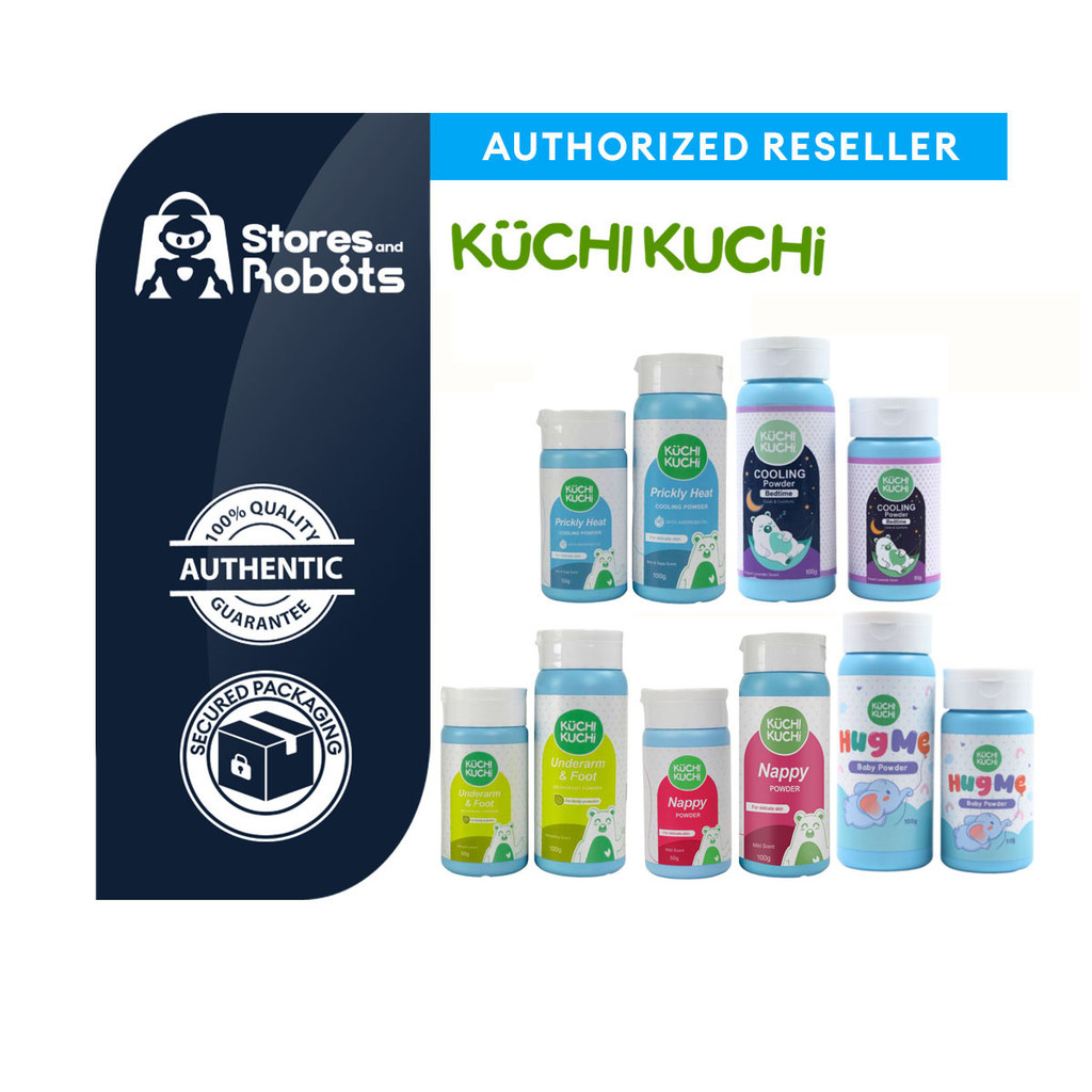 Küchi Kuchi Baby Powder 50g / 100g – Hug Me, Bedtime, Cooling, Underarm ...