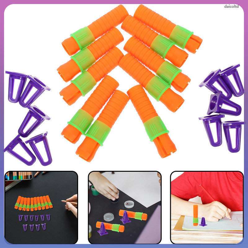 10Set Estudyante na Multi Cylindrical Chalk Holder at Oil Pastel ...