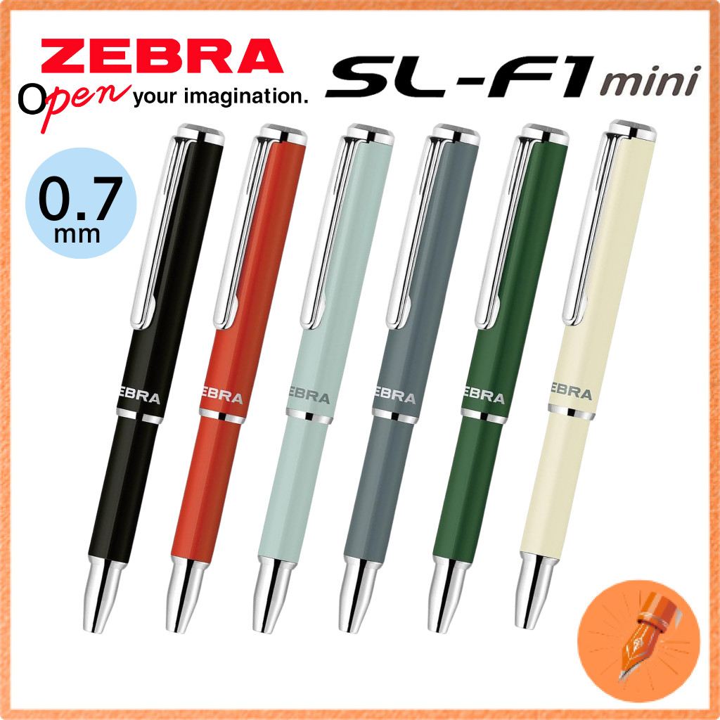 Zebra SL-F1 Mini Oil-Based Ballpoint Pen Limited Edition Earth Colors 0 ...