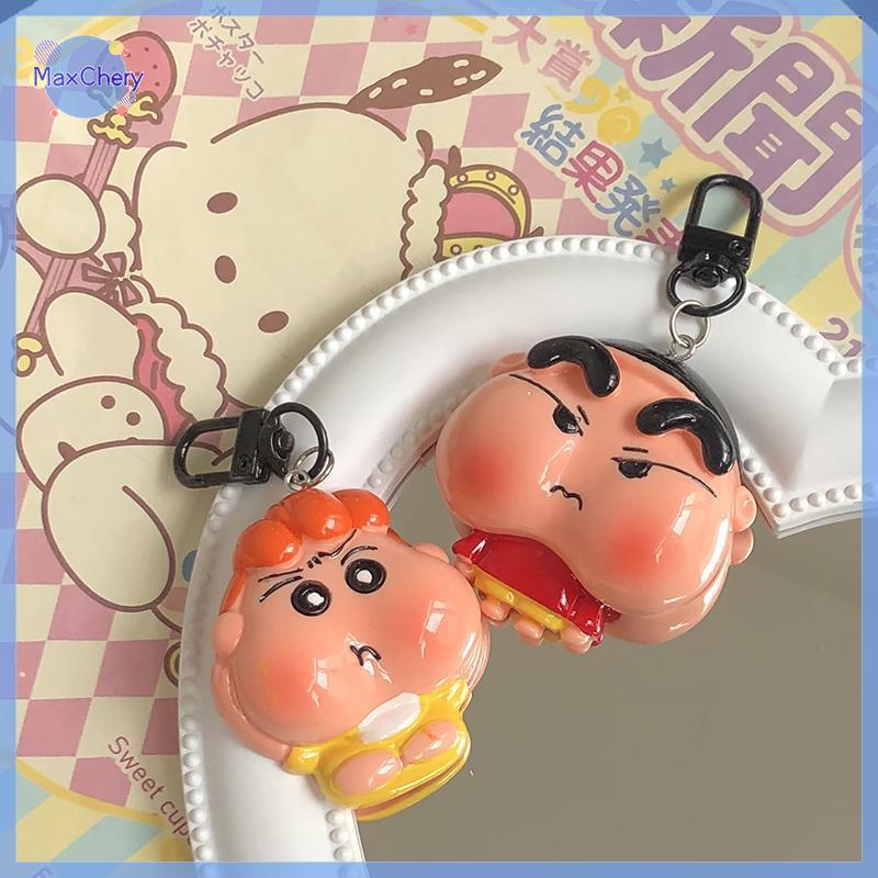 MCHY Crayon Shin-Chan Nohara Himawari Boochan Cute Cartoon Keychain ...
