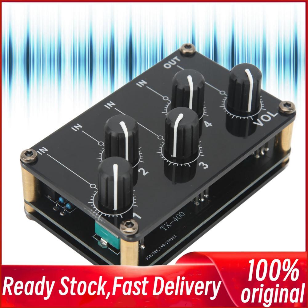 tool_mall-PH Mini Sound Board Console Portable Audio Mixer 4 Inputs 1 ...