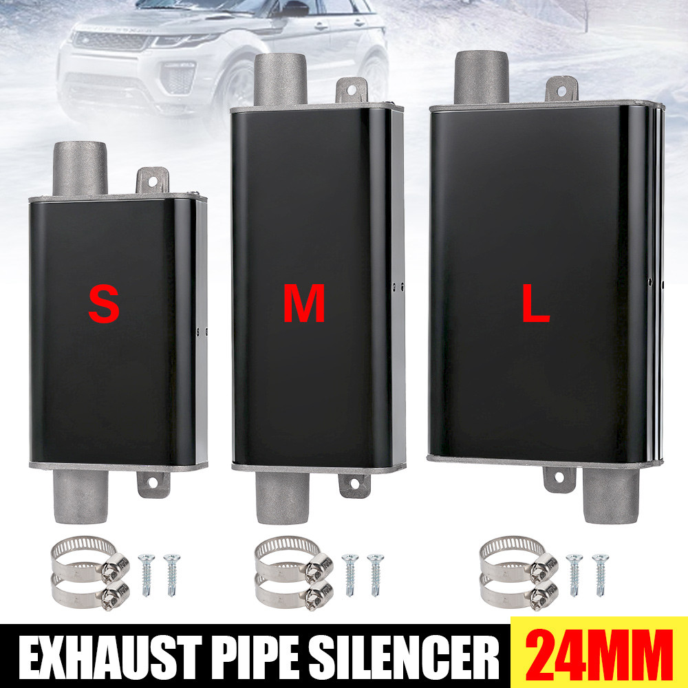 24mm Muffler S-shaped Curved Air Diesel Parking Heater Exhaust Pipe ...