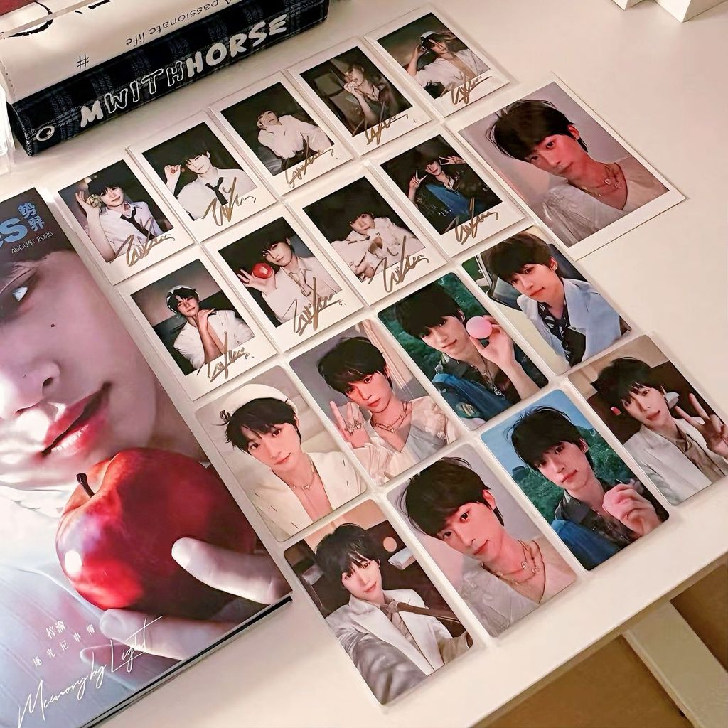 Ziyu Sijie Magazine Photocard Polaroid Little Red Book Same Style ...
