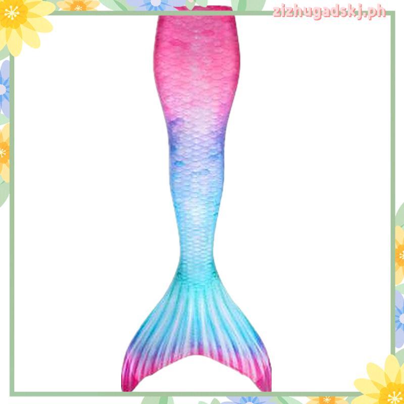 【Kids-Adult】3-15Y 2PCS Children Swimwear Mermaid Tail Swimming Suit ...