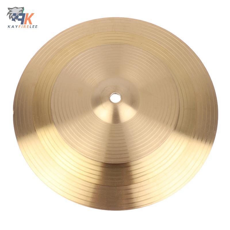 (KFL) 6/8/10Inch Drum Brass Cymbals Percussion Splash Crash Hi-Hat Jazz ...