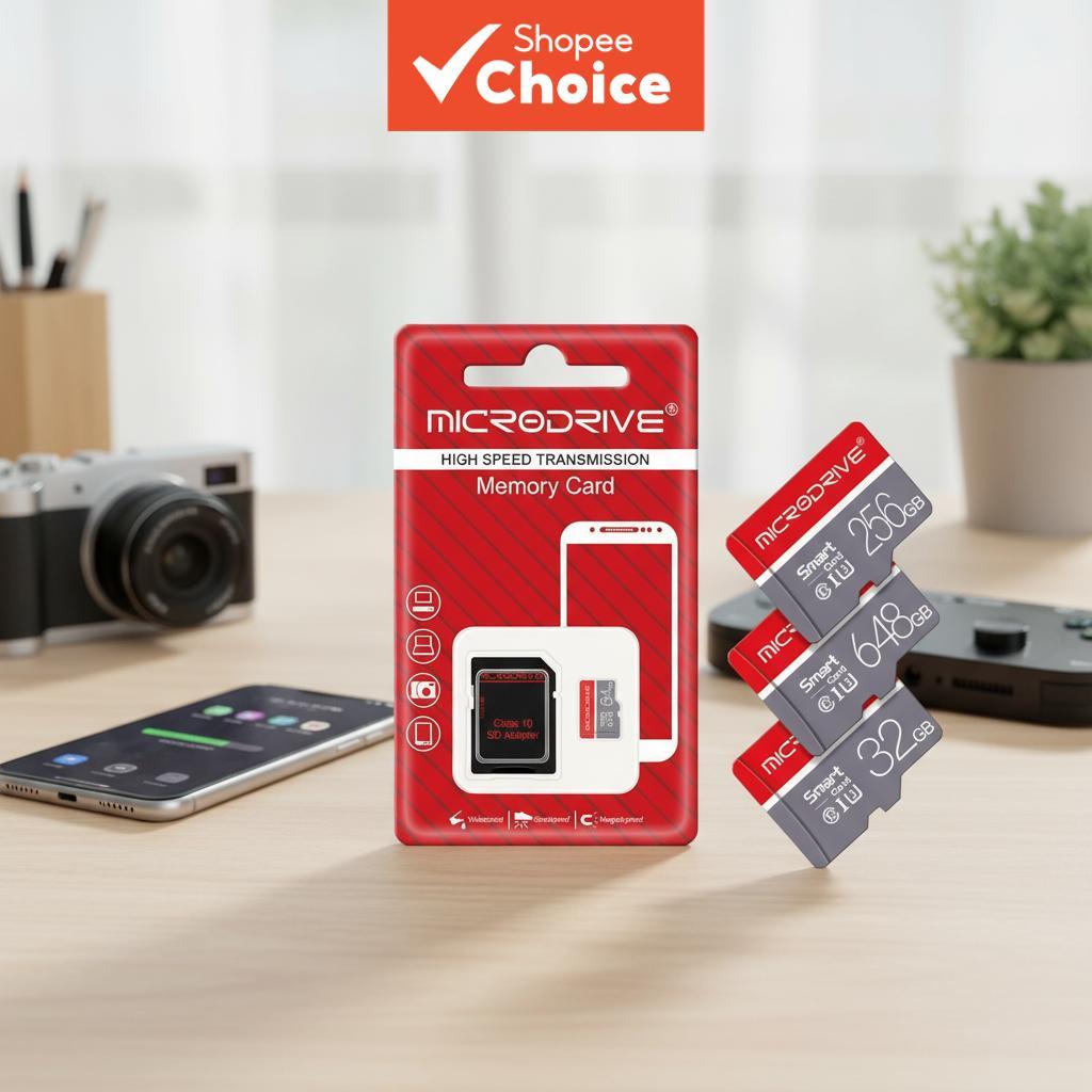 Ultra-Fast MicroSD Card 4GB-256GB Class 10 - Compatible with ...